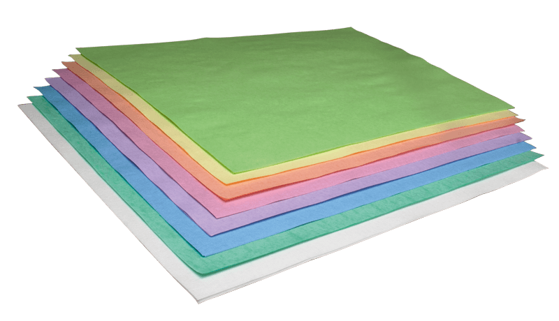 Traypapier Schwebetische 28x36 cm - 10 Farben | Euronda Praxisbedarf