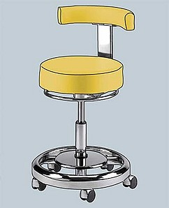 Komfortabel + ergonomisch | Euronda Zahnarzthocker